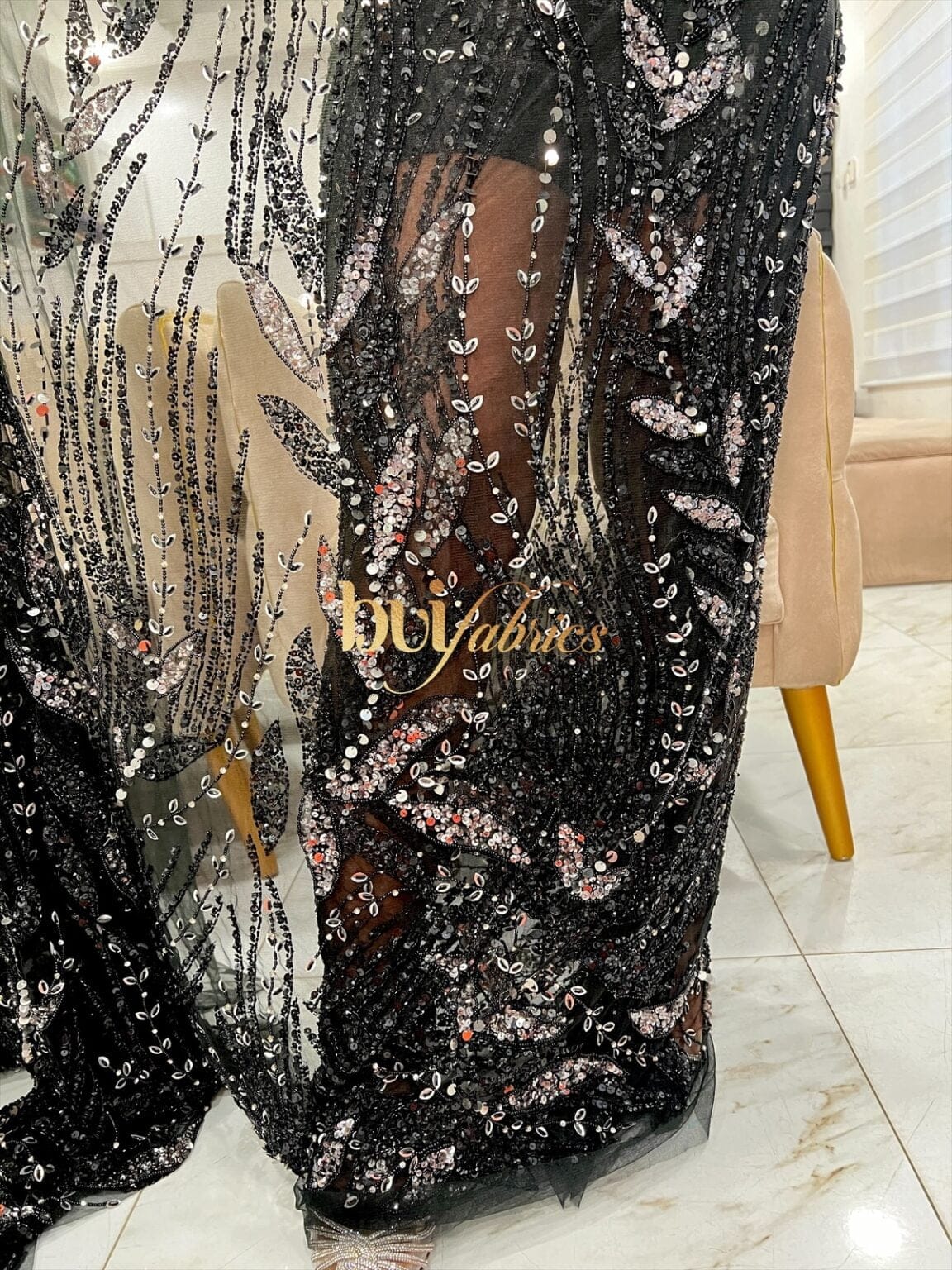 SIMFA CRYSTAL TULLE - Buifabrics